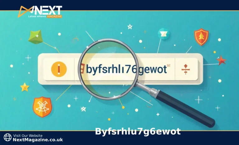 Byfsrhlu7g6ewot Explained: What This Domain String Means - Next Magazine